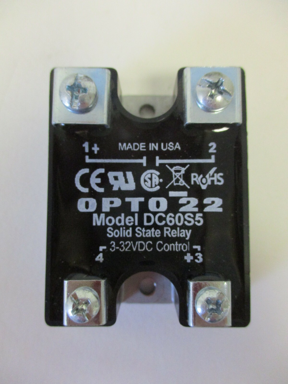 OPTO 22 MODEL DC60S5 SOLID STATE RELAY 3-32VDC CONTROL | eBay