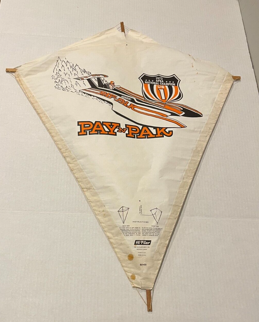 RARE VTG 1973 APBA National Champion Pay 'N Pak Unlimited Hydroplane ...