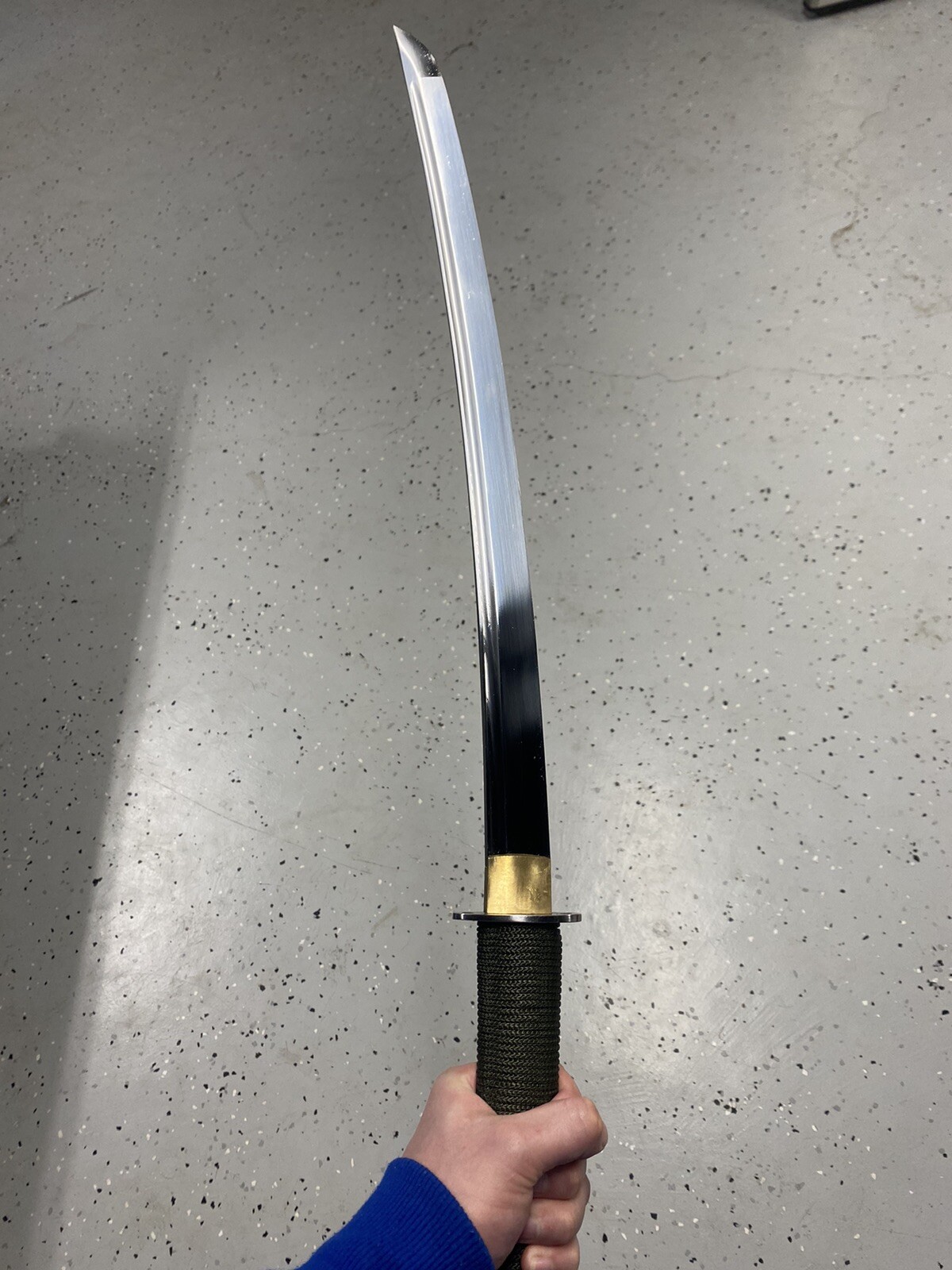 Tactical Outdoor Katana 1095 steel made by Ryan Sword Strong Functional ...