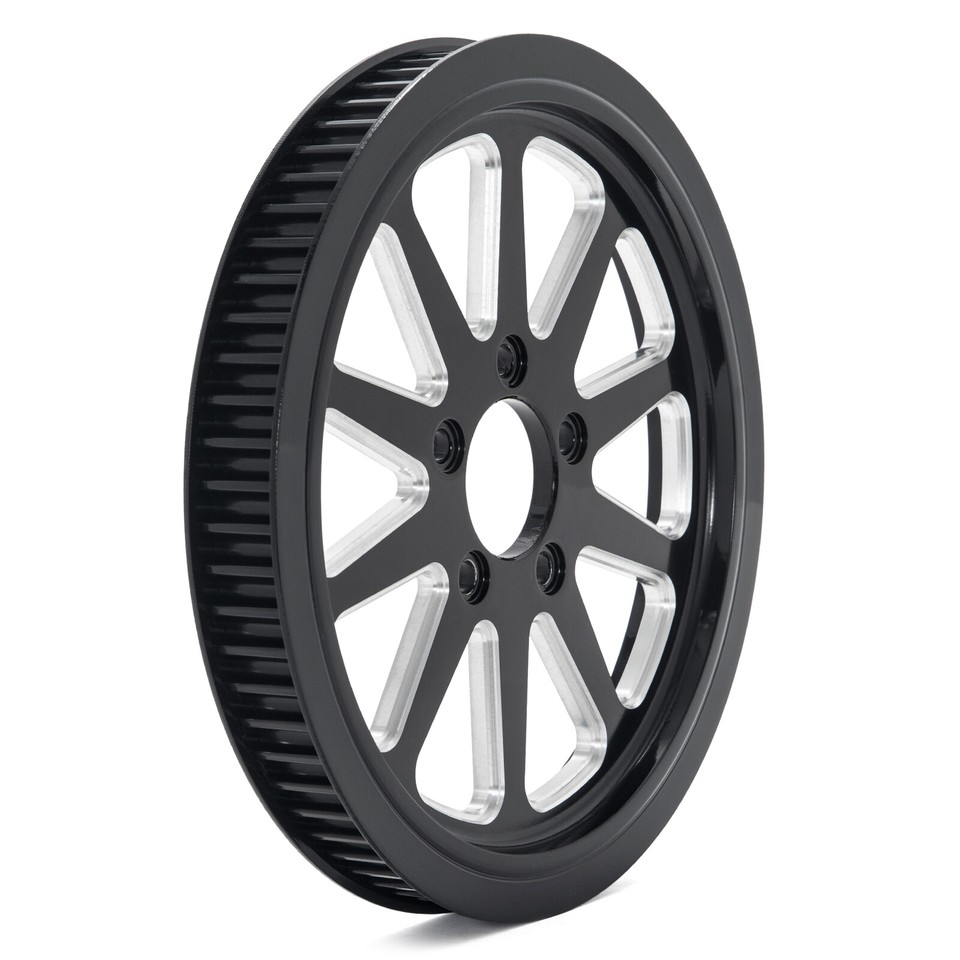 66 Tooth 1" Spoke Rear Pulley for Harley Touring Road King Electra ...