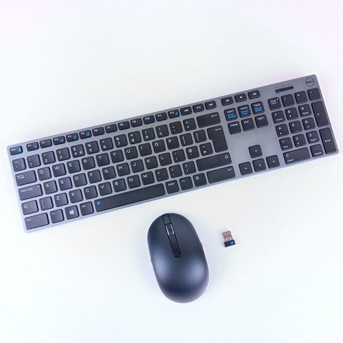 Dell WK717 Wireless Keyboard and Mouse combo with USB wireless receiver ...