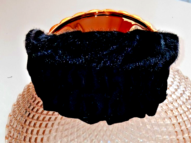 WOMEN HAT ON HEADBAND FUR WOOL RUFFLE EMBELLISHED JEWISH HAT | eBay UK