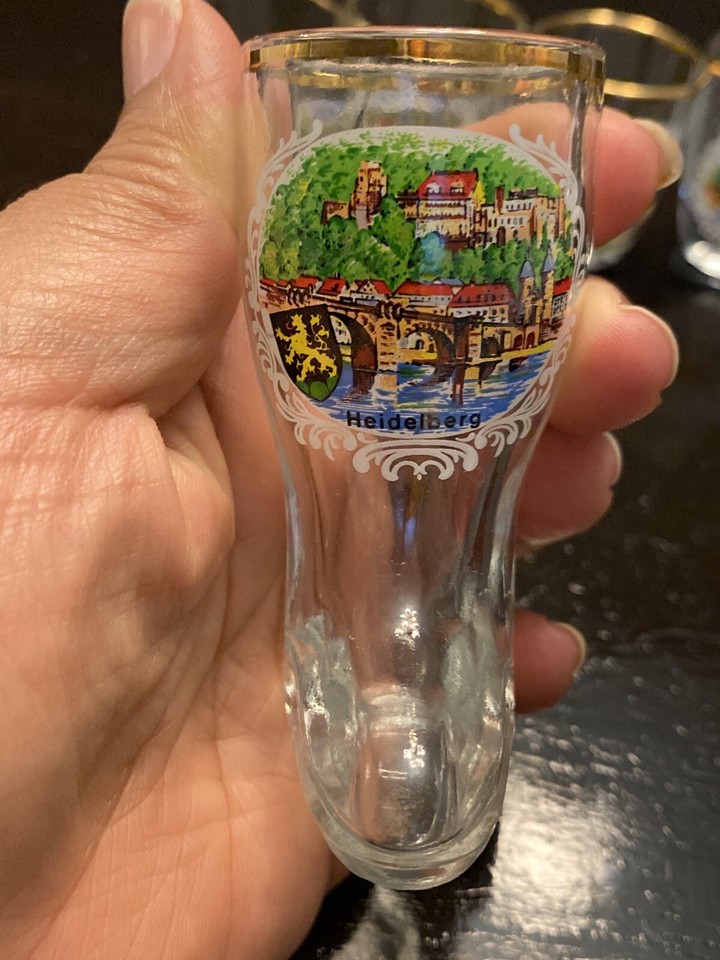 Lot Of 7 Assorted Shot Glass Collection, Souvenir Travel Shot Glasses ...