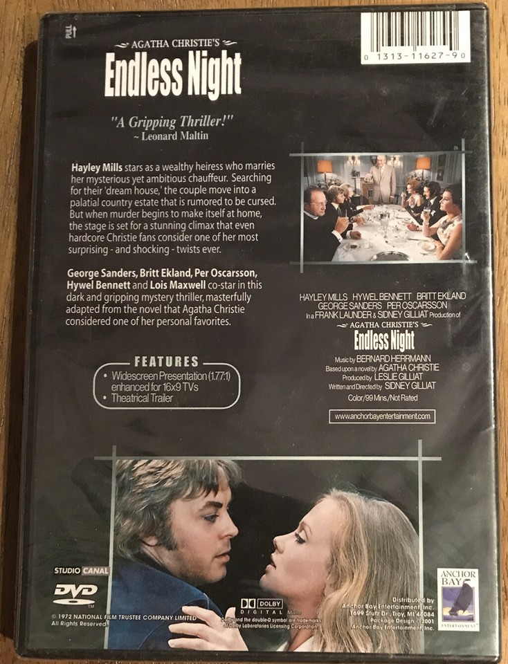 Endless Night (DVD, 2001) ⭐NEW/SEALED⭐ 13131162790| eBay