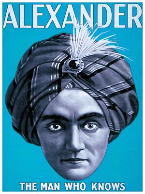 Decoration Poster.Fine Graphic Art Design. Alexander the man who Knows ...