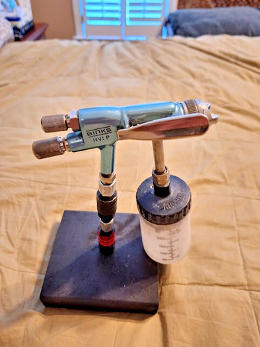Binks Mach Cub Detail / TouchUp HVLP Spray Gun with 8oz TGS Cup | eBay
