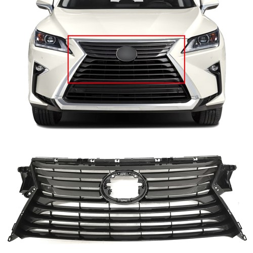 For LEXUS RX RX350 RX450H 2016-2019 Bumper Mesh Grill Grille 4-Door ...