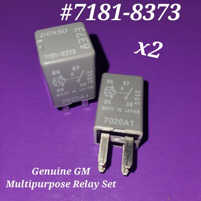 GENUINE GM DENSO MULTI PURPOSE RELAY OEM 7181-8373 #8373 Chevy GMC ...
