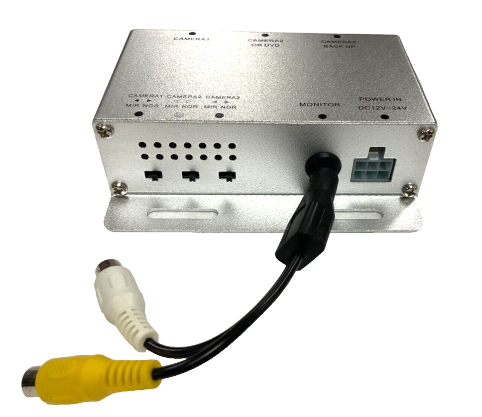 Rear View Safety 3-Channel Switcher Box RVS-501N-3 Camper Van RV Camera ...