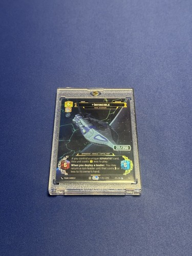 Invincible - Serialized 211/250 - SWU Star Wars Unlimited - Prestige ...
