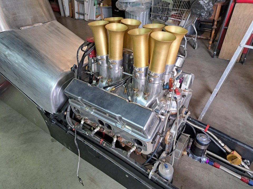 CROWER SBC FUEL INJECTION SYSTEM Set Up For Alky, Complete Electric Fuel Pump | eBay