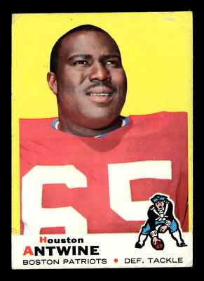 Houston Antwine 1969 Topps #108 Boston Patriots GD-VG | eBay