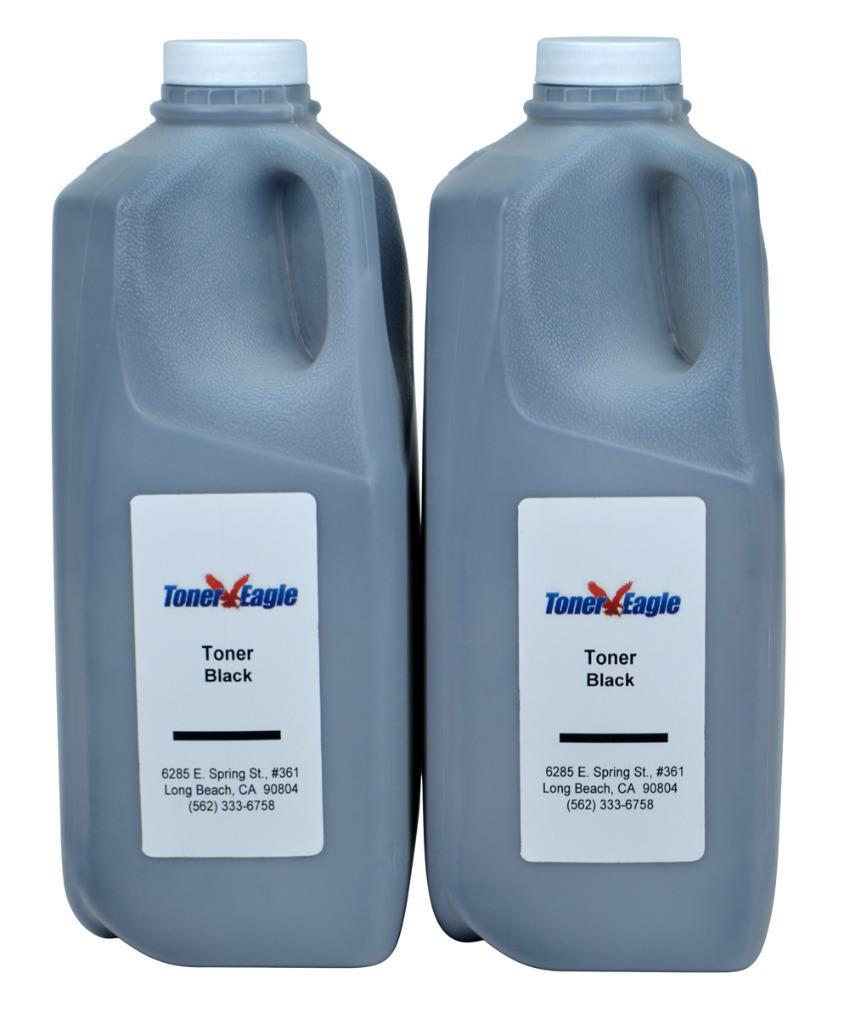 (2) Toner Eagle Refill Kit +Chips for Lexmark XM7263 XM7270 24B6020 ...