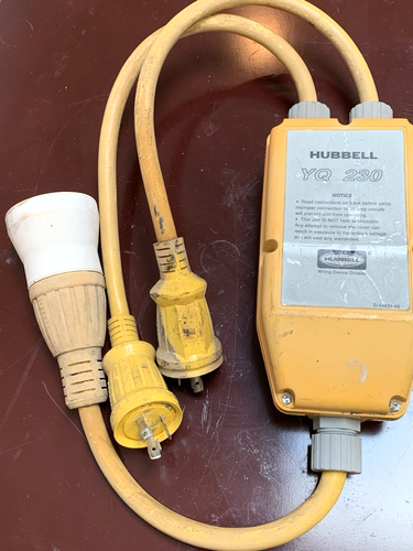 HUBBELL YQ230 SHIP TO SHORE MARINE CABLE $175 + FREE SHIPPING | eBay