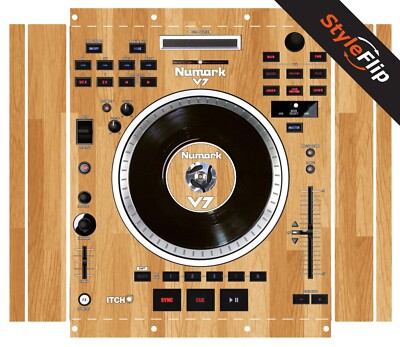 Numark V7 Skin | Color Wood 5 | Protective Decal | StyleFlip Skins | eBay