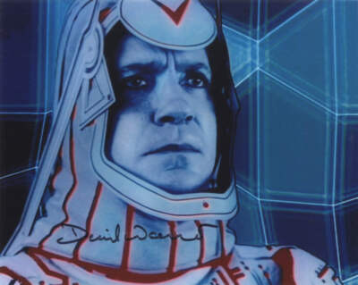 DAVID WARNER as Sark - Tron GENUINE SIGNED AUTOGRAPH | eBay