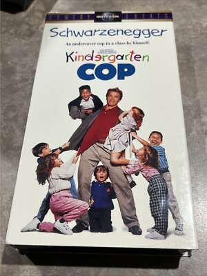 Kindergarten Cop VHS 1990, 1998 Arnold Schwarzenegger 96898105132 | eBay