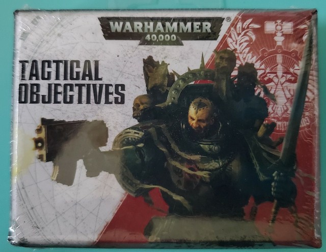 Games Workshop Warhammer 40k Tactical Objectives Cards 2 for sale ...