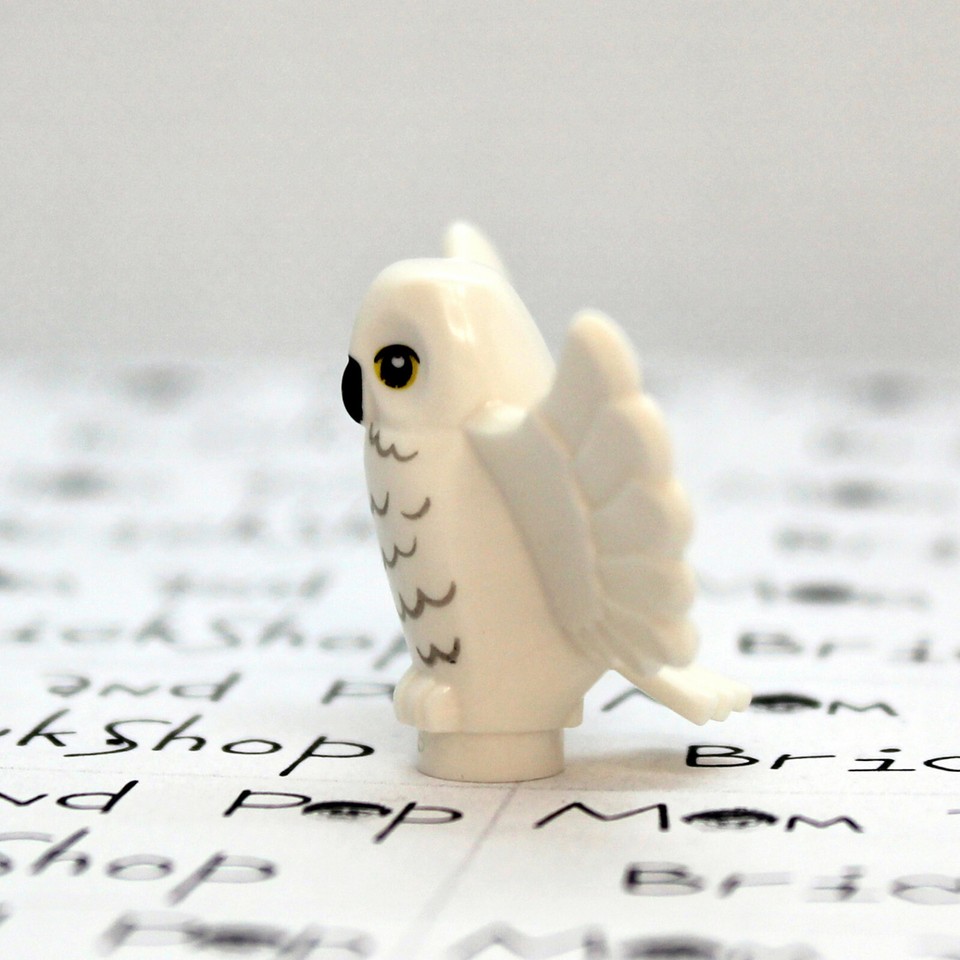 LEGO Harry Potter White Owl Hedwig with Spread Wings | eBay