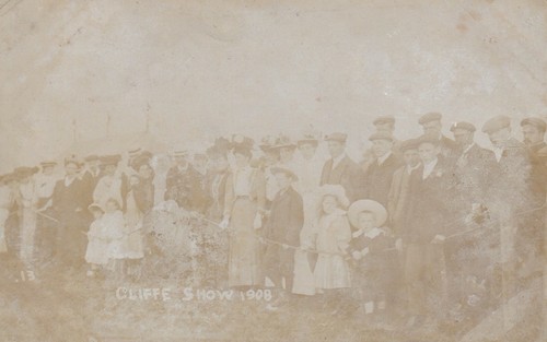 CLIFFE VILLAGE NEAR SELBY AGRICULTURAL SHOW RPPC AUGUST 28TH 1908 ...