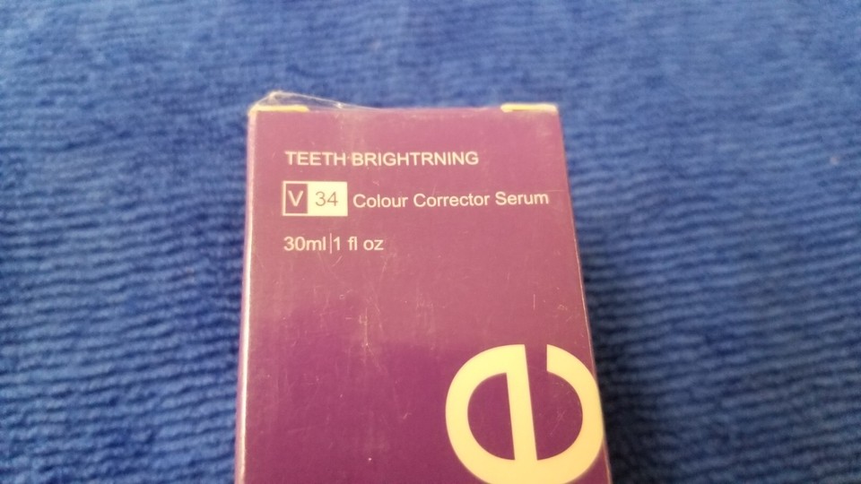 Hismile Teeth Brightening V34 Colour Corrector Serum 30mL 1 Fl Oz NEW ...