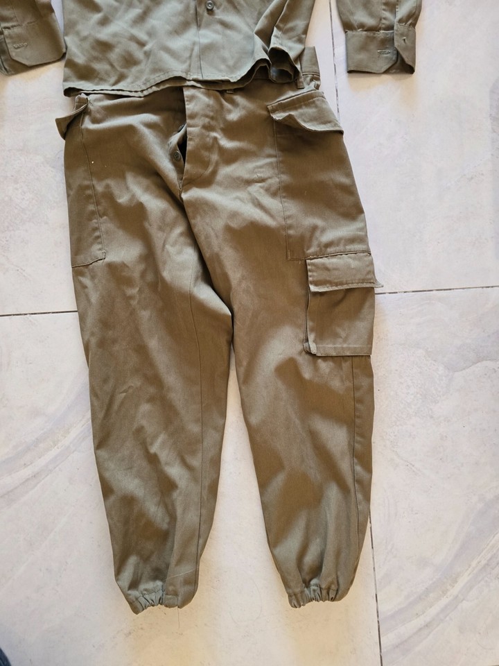 Genuine IDF Israel Army FULL UNIFORM SET - Shirt + Pants 2019 Size ...
