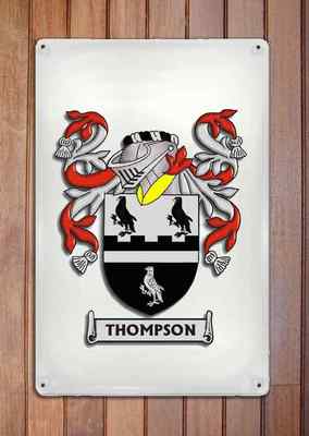 Barron Coat of Arms A4 10x8 Metal Sign Aluminium Heraldry Heraldic ...
