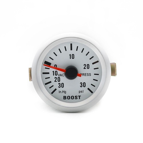 2" 52mm Universal Car LED Light PSI Turbo Boost Vacuum Pressure Gauge ...