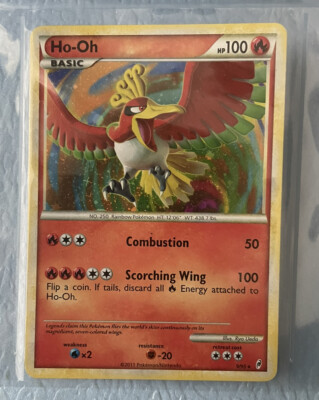 Pokémon TCG Ho-Oh 9/95 Call Of Legends Card *Excellent Condition* | eBay