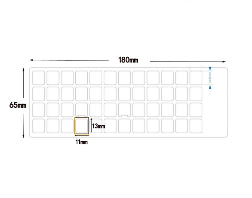 5pcs Keyboard Sticker universal keyboard sticker keyboard layout ...