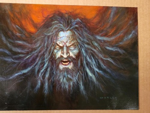 ALEX HORLEY original art, ROB ZOMBIE, Signed 10x14 on board Horror ...