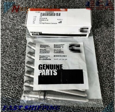 Set of 6 OEM Cummins Injector Connector Tubes for 5.9L 6.7L 03-12 DODGE ...