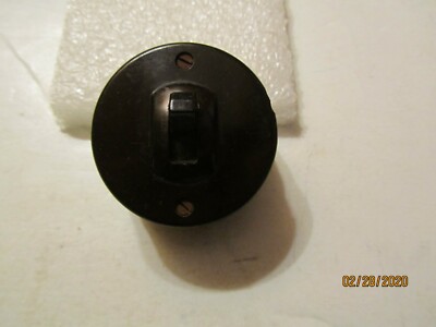 1940's Bakelite & Porcelain Light Switch Made by Mem England | eBay