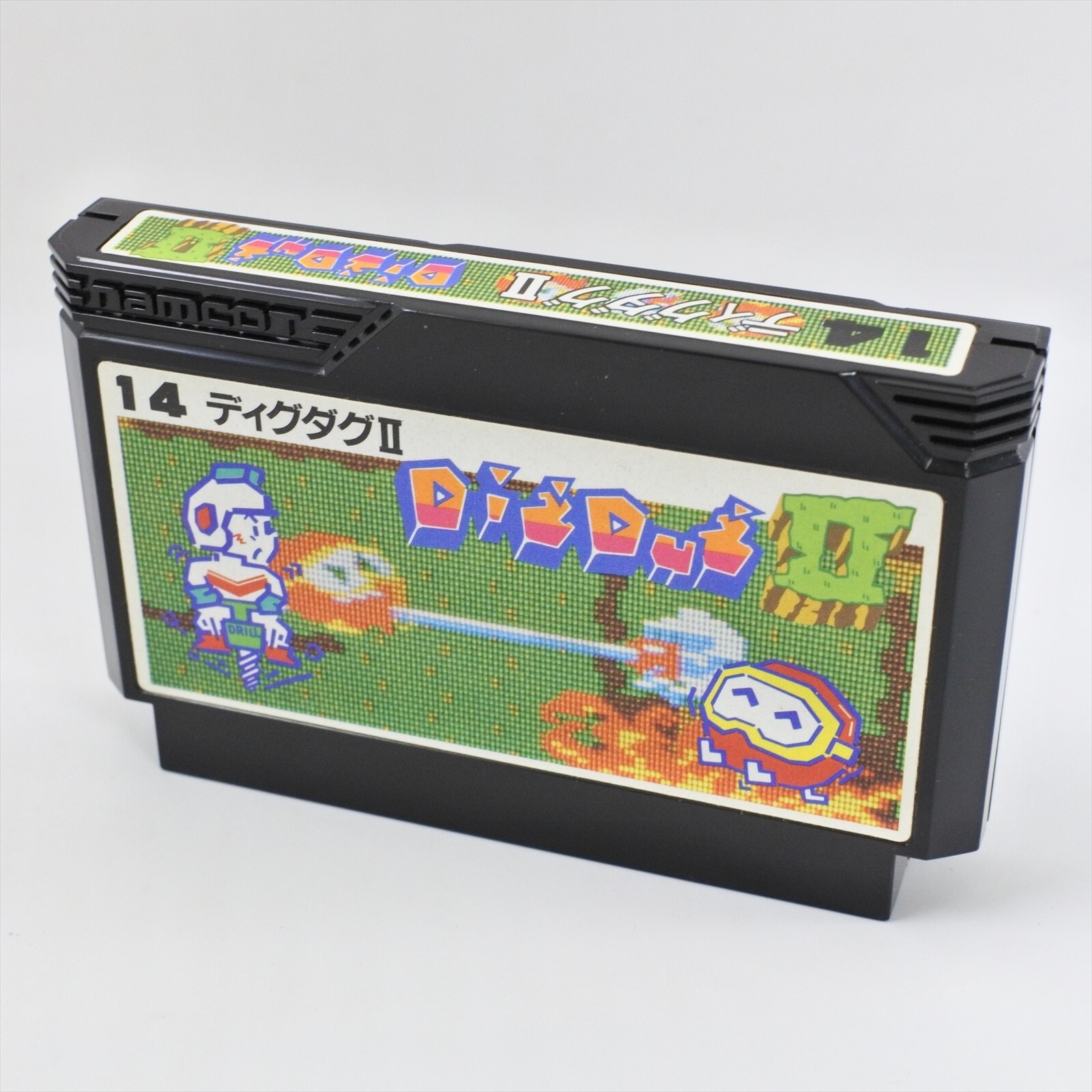 DIG DUG II 2 14 First Version Famicom Nintendo 2168 fc | eBay