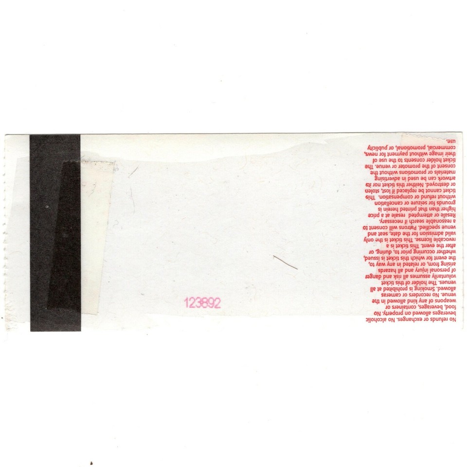 LINDSEY BUCKINGHAM Concert Ticket Stub LAS VEGAS NV 10/14/11 FLEETWOOD ...