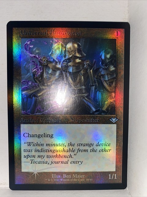 MTG Universal Automaton Modern Horizons 38/40 Foil Uncommon for sale ...