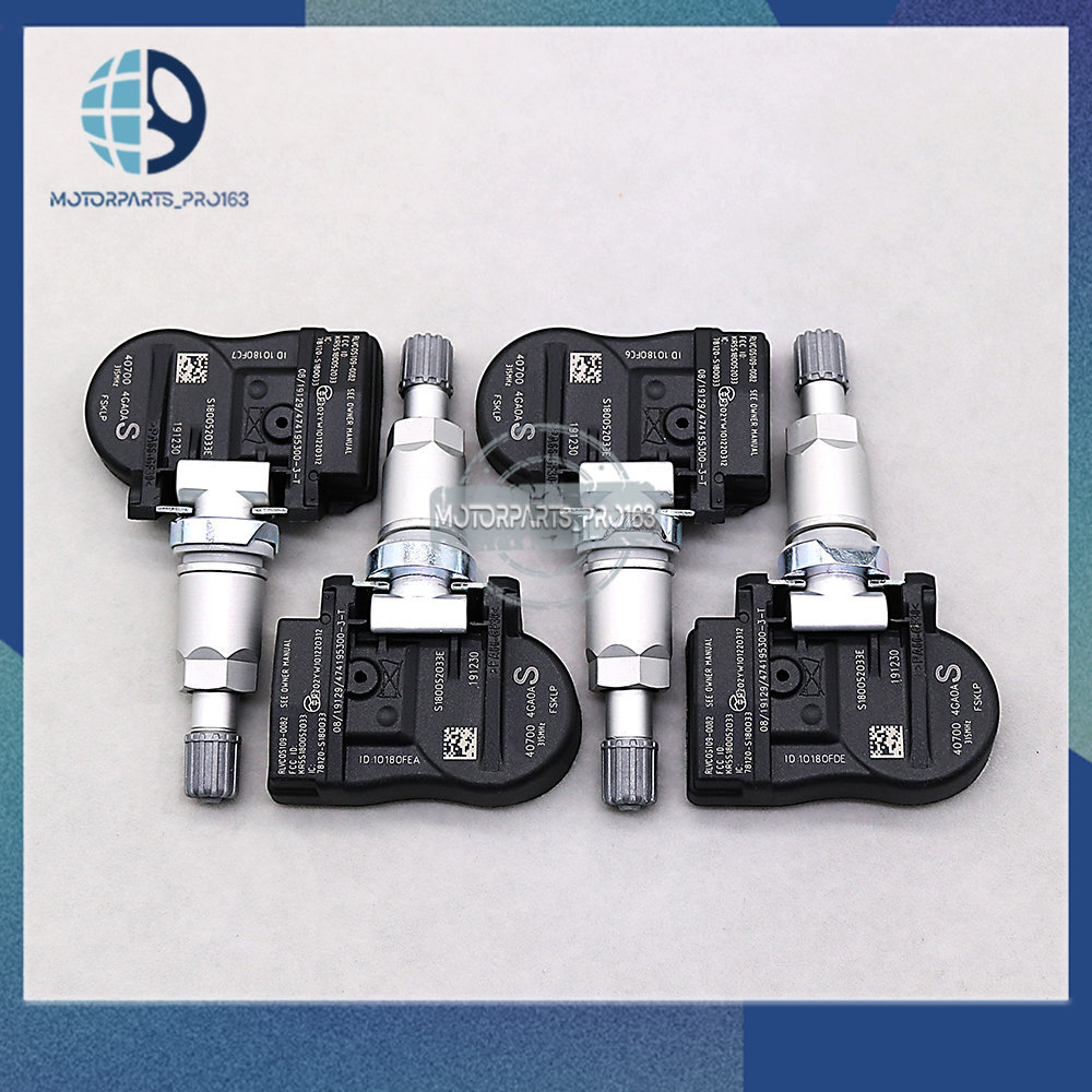 Set(4) For 2014 2015 Infiniti Q50 Tire Pressure Sensor TPMS 40700-4GA0A ...