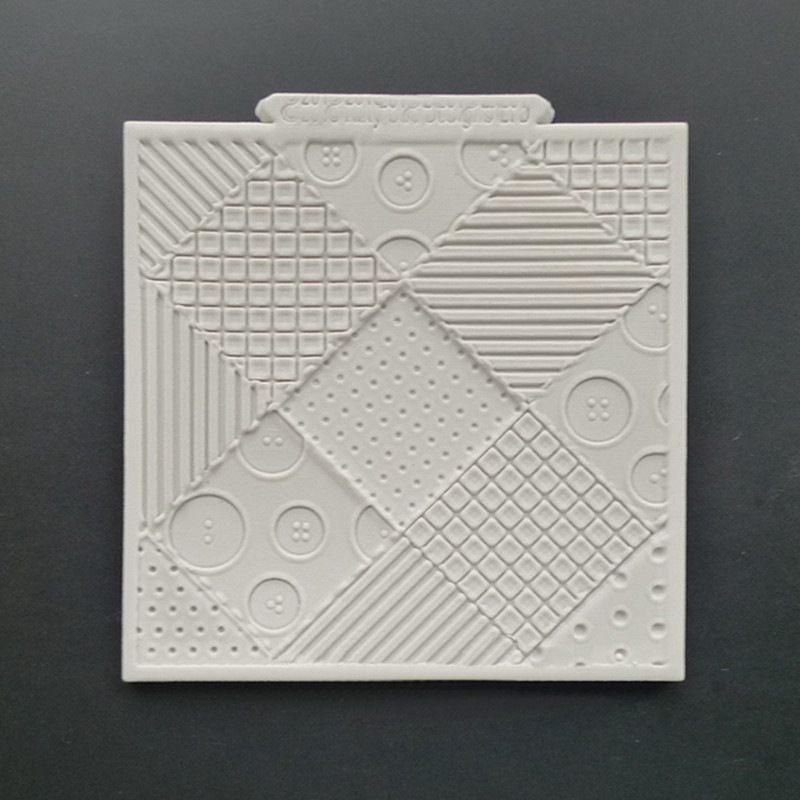 Fondant Patchwork Quilt Knitting Weave Mat Mould Cake Sugarcraft ...