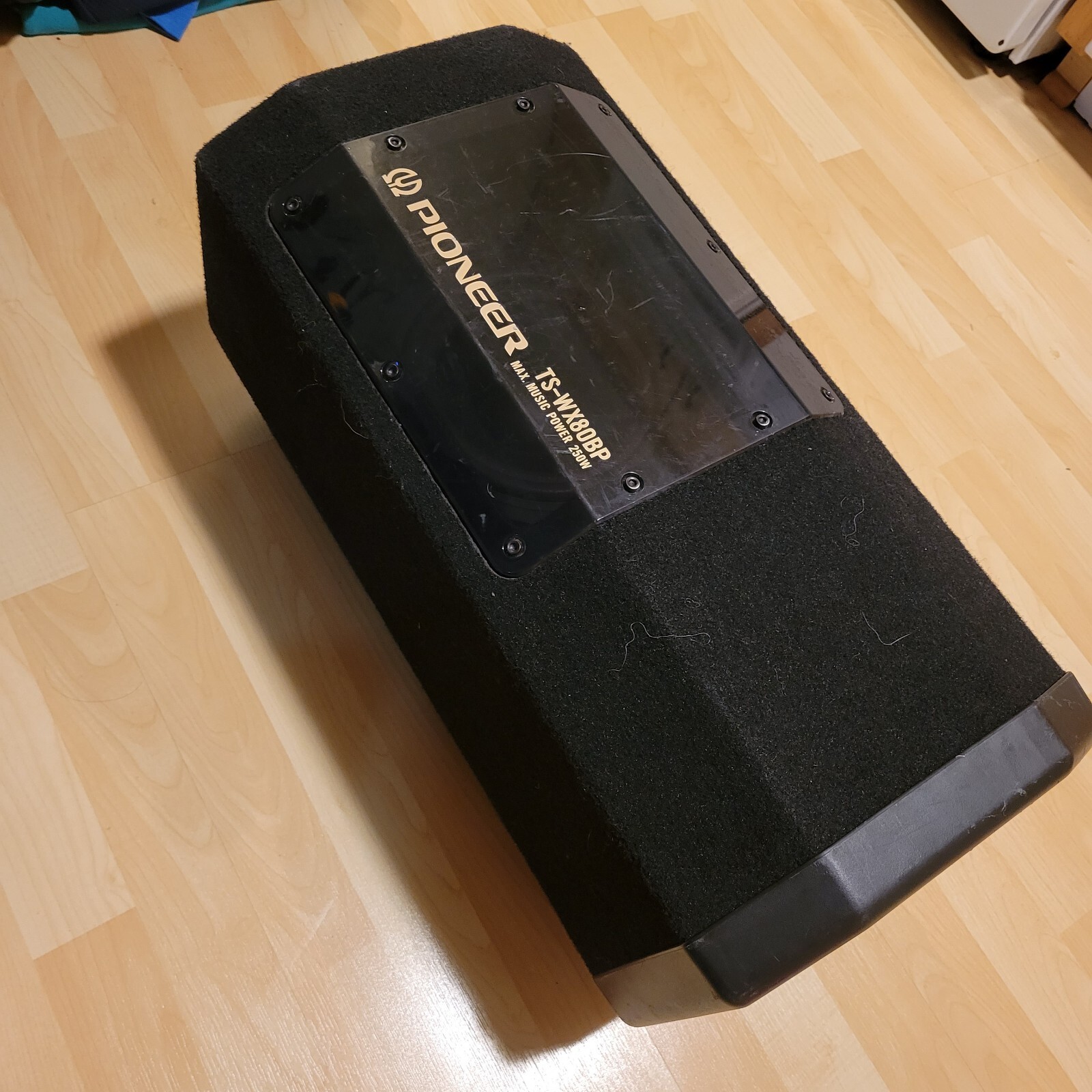 EXTREMELY RARE PIONEER TS-WX80BP BANDPASS SUBWOOFER OLD SCHOOL vintage ...