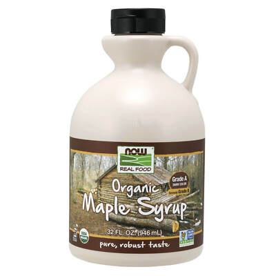 Maple Syrup Organic Grade A Dark Color - 32 oz, 100% pure robust taste ...
