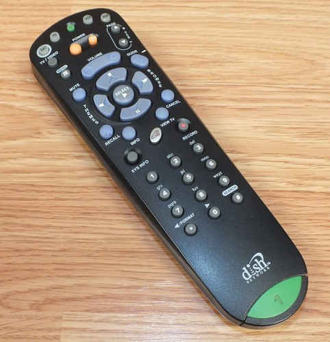 Dish Network (119946) IR 3.0 TV Receiver Remote Control With Battery ...