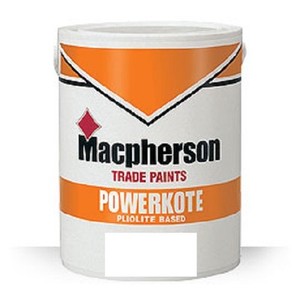 Macpherson Powerkote Pliolite Masonry Paint 5 LT in any available ...