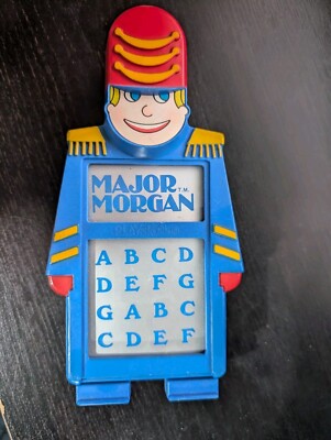 VINTAGE PLAYSKOOL MAJOR MORGAN ELECTRONIC MUSIC ORGAN TOY 1979 TESTED ...