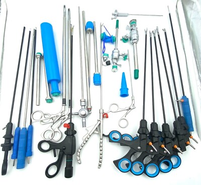 ADDLER Laparoscopy Surgery Set Forcep Endoscopy Surgical Instrument Set ...