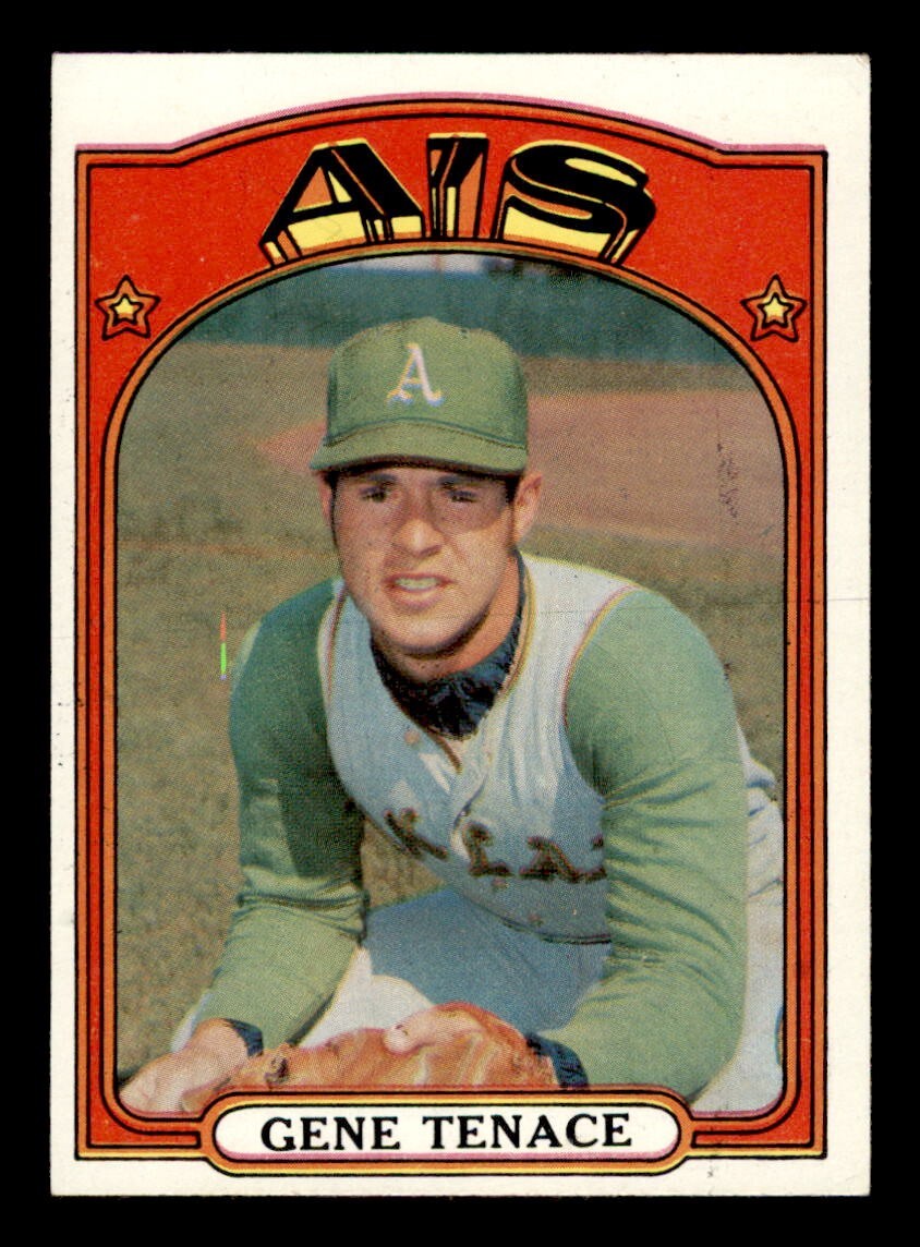1972 Topps Baseball #189 Gene Tenace EX *d8 | eBay