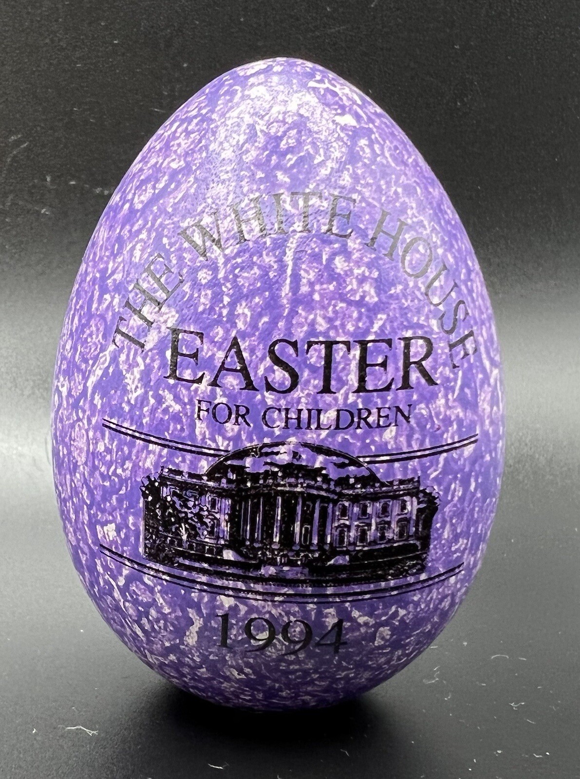 1994 White House Easter For Children Egg Bill and Hillary Rodham ...