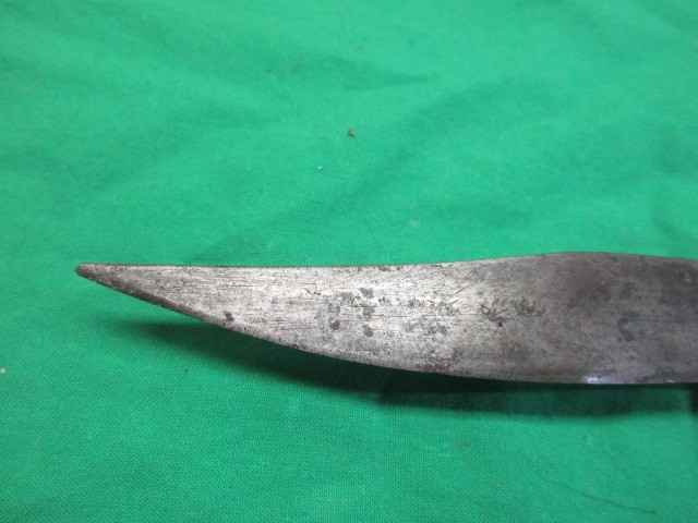 Rare Vintage Civil War Era Drop Point Bowie Style Knife 11 1/2" Brass ...