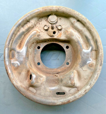 74-75 EARLY FORD BRONCO 10" PASSENGER SIDE REAR DRUM BRAKE BACKING ...