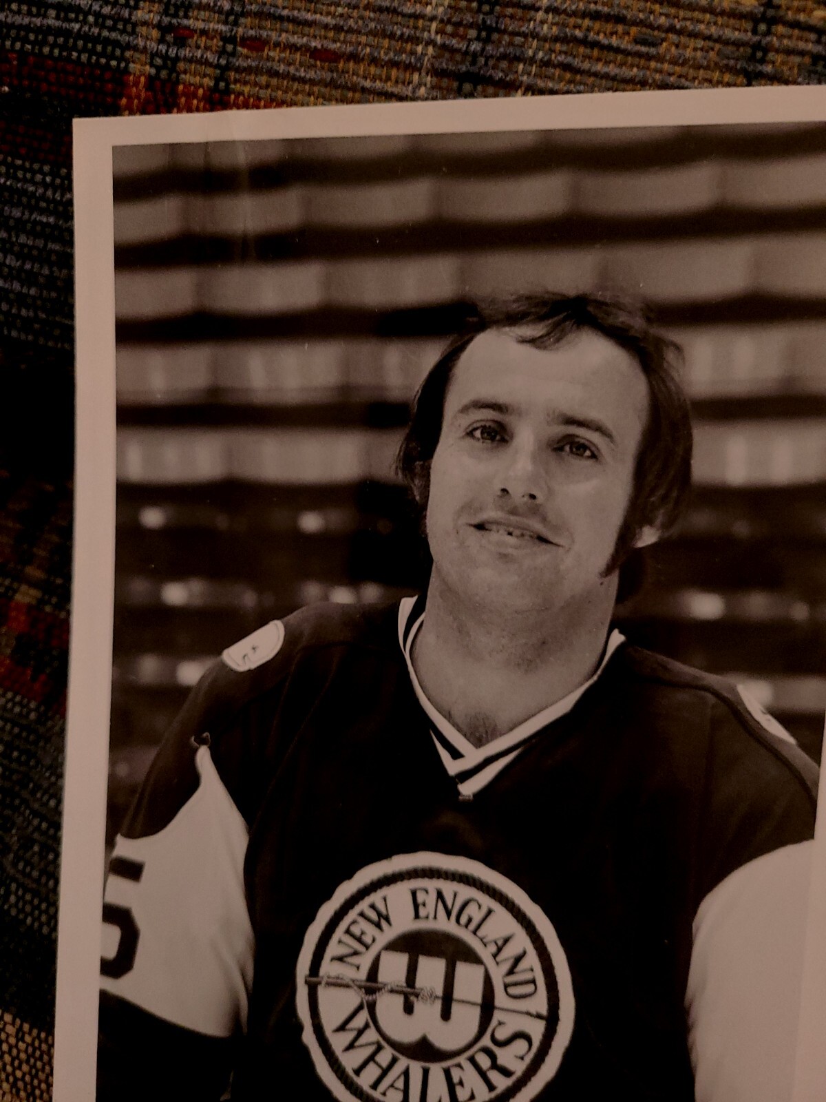 1972-73 WHA HOCKEY PHOTO PAUL HURLEY NEW ENGLAND WHALERS NHL HARTFORD ...