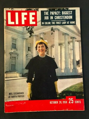 Life Magazine October 20 1958 Mrs. Eisenhower | eBay